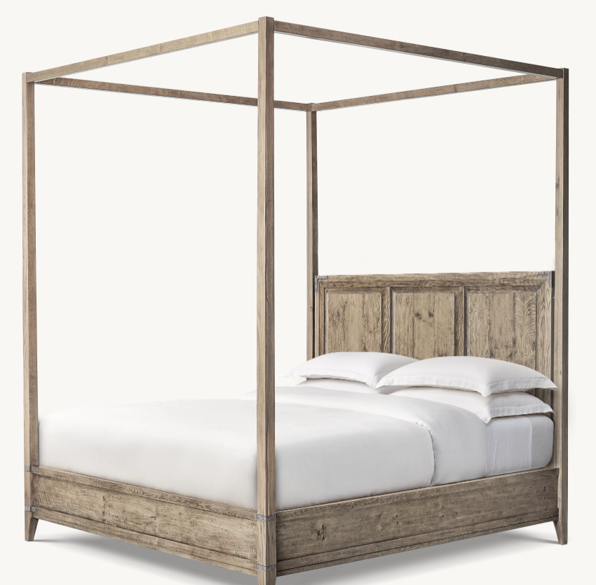 Restoration Hardware Canopy Bed