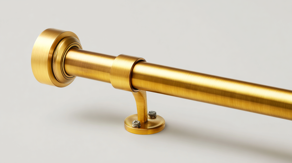 Gold Curtain Rod